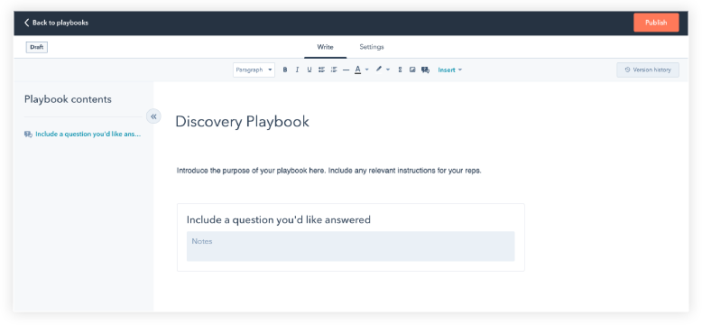 How to Use HubSpot Playbooks for your Sales Team